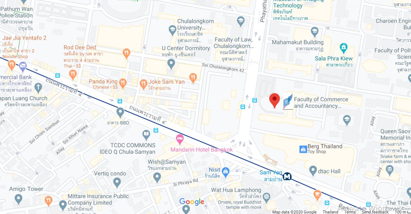 Contact Us - MBA CHULA